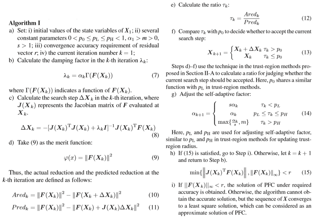 A Robust and Efﬁcient Two-Stage Algorithm for Power Flow Calculation of ...